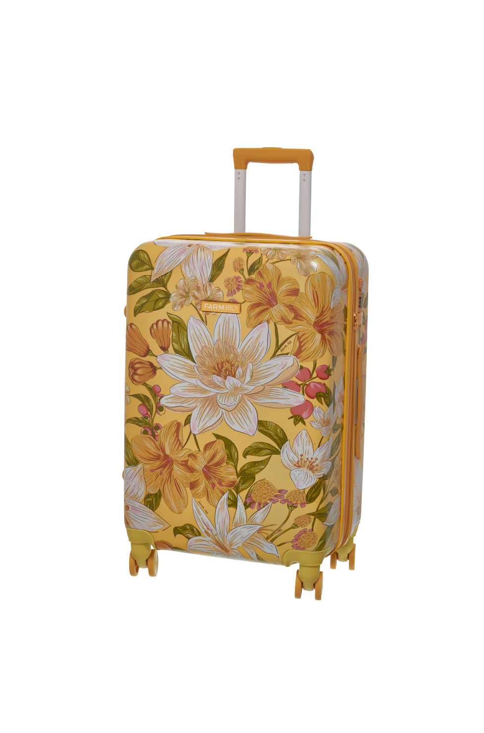 Mala Me Leva Rígida m Floral Ararajuba